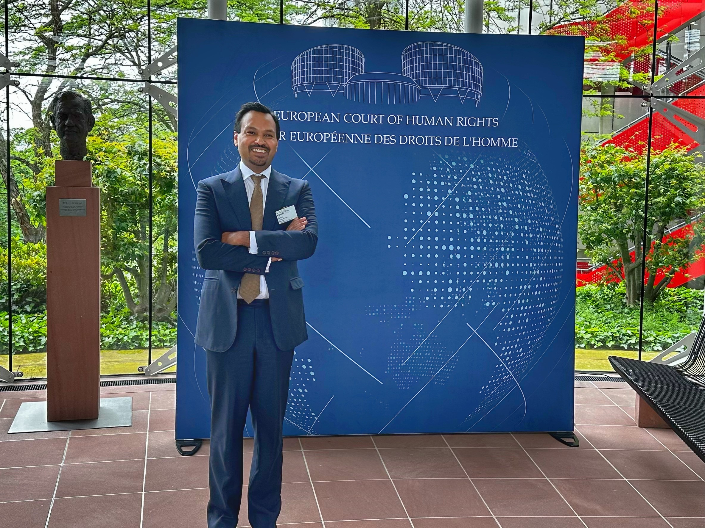 Sam Karim KC speaks at the European Court of Human Rights | Gatehouse ...